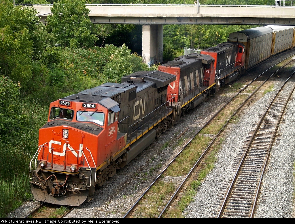 CN 435 just east of Bayview